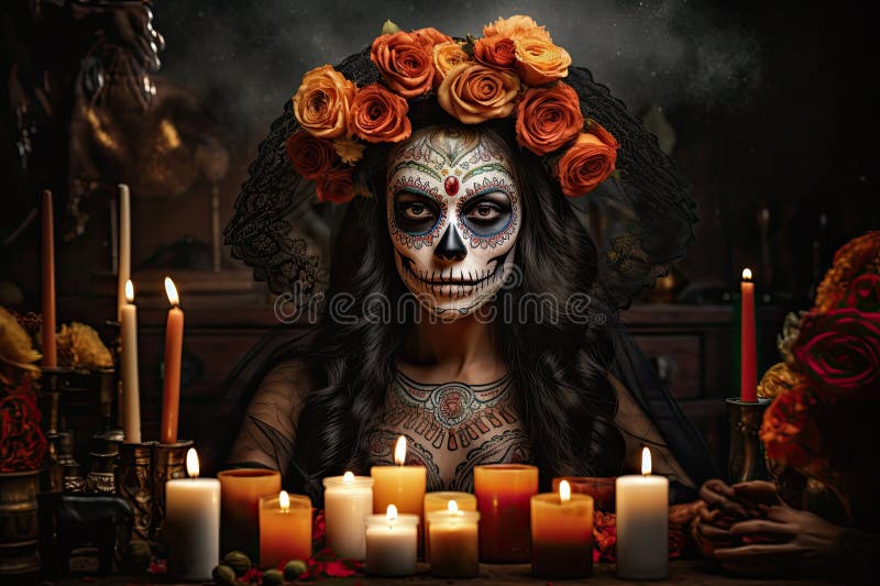 Day of the Dead a Time To Commemorate the Departed Stock Image - Image ...