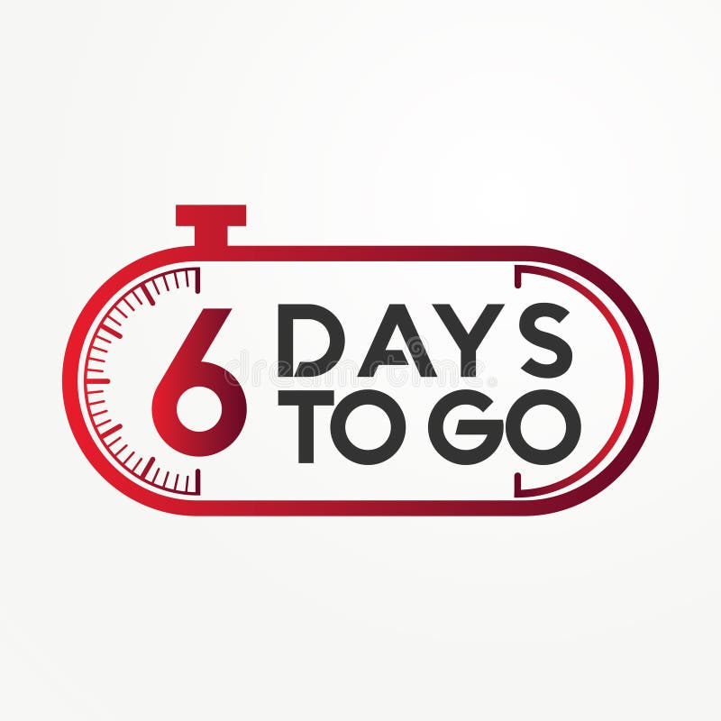 Introducing the 7 "Countdown, Days To Go" Days Banner Stock Vector ...