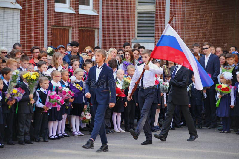 Day of Knowledge. First Day of School Editorial Image - Image of camera ...