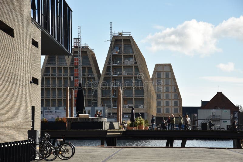 Day life in denmark editorial stock image. Image of weather - 274053299