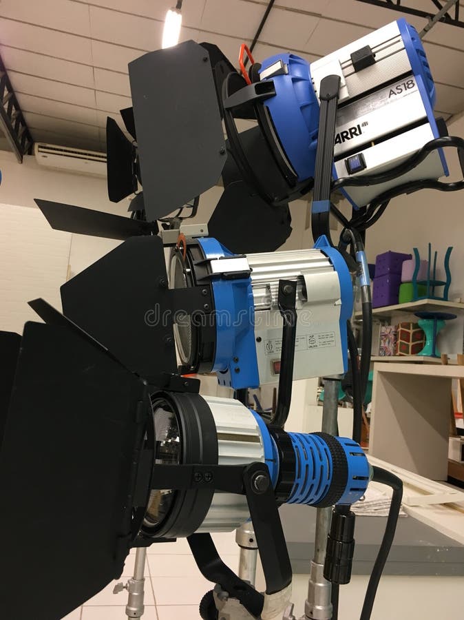 Cinema reflectors editorial stock photo. Image of reflectors - 108899348