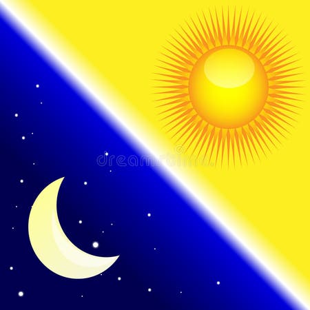 Day Night Stock Illustrations – 238,703 Day Night Stock Illustrations ...