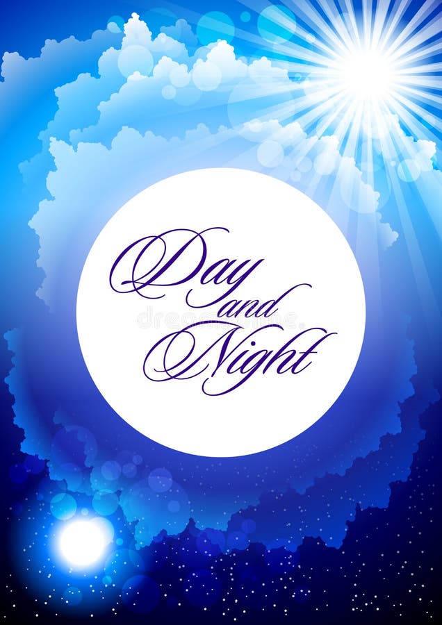 Day Night Opposites Stock Illustrations – 76 Day Night Opposites Stock ...
