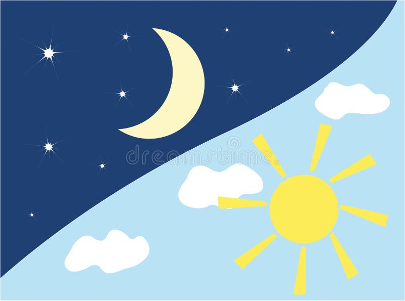 Day Night Stock Illustrations – 91,834 Day Night Stock Illustrations ...