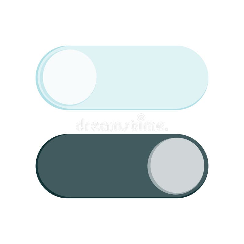 Day and Night Switcher - Web Site Button with Moon and Sun To Switch ...