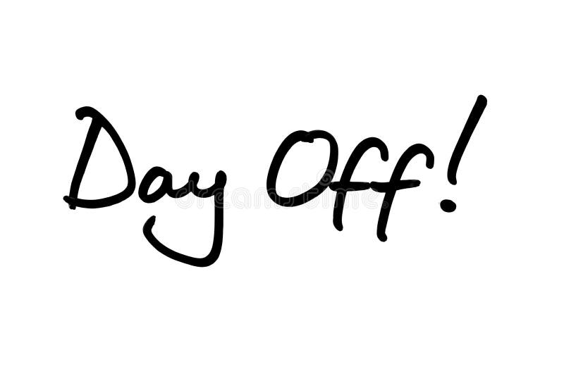 Day Off stock illustration. Illustration of office, respite - 170026747