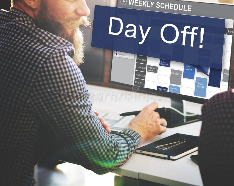 Day Off Holiday Vacation Relaxation Getaway Concept Stock Image - Image ...
