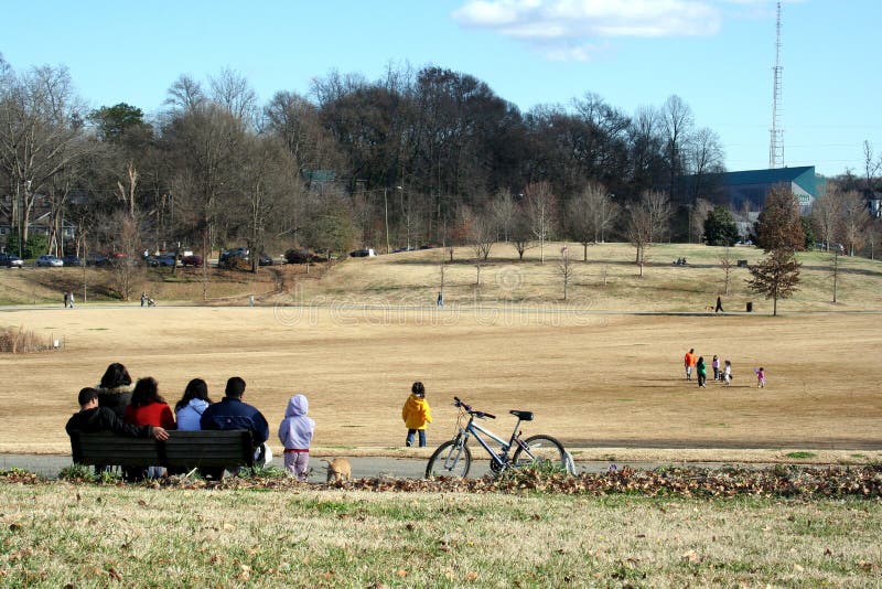 Day at the Park stock image. Image of boys, atlanta, playful - 1769563