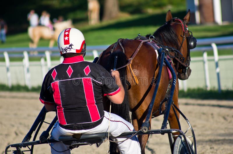 A day at the races stock photo. Image of sulky, animal - 32195978