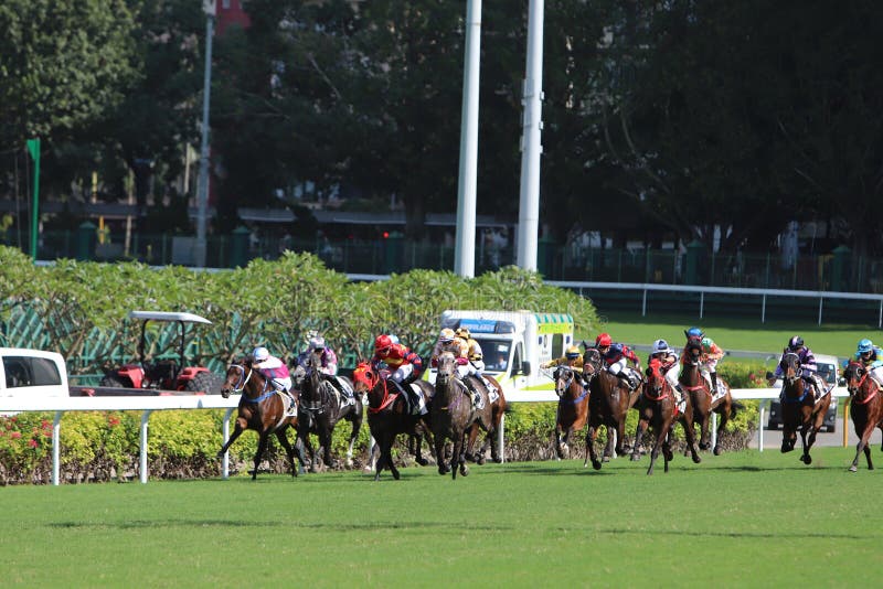 Day Racing at Happy Valley Racing Field Editorial Image - Image of ...