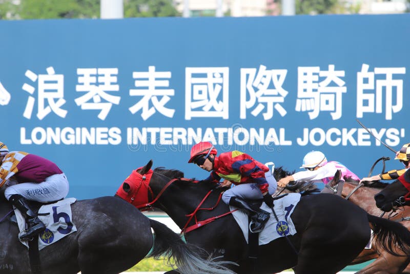 Day Racing at Happy Valley Racing Field Editorial Stock Image - Image ...
