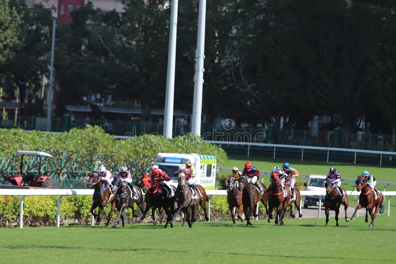 Day Racing at Happy Valley Racing Field Editorial Image - Image of ...
