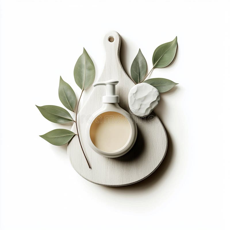 Day Spa Cutout Object with Shadow Stock Illustration - Illustration of ...