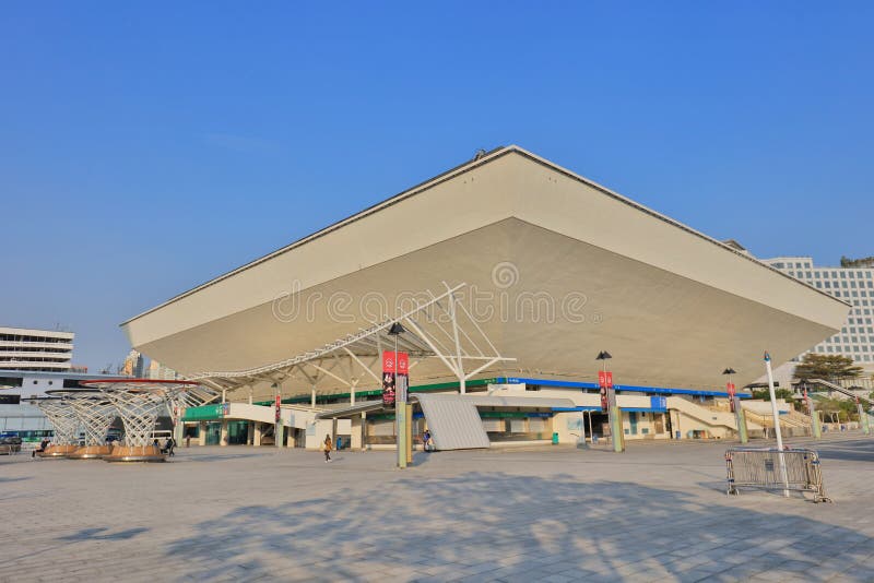 Day Time of Hong Kong Coliseum at Hung Hom Editorial Photography ...