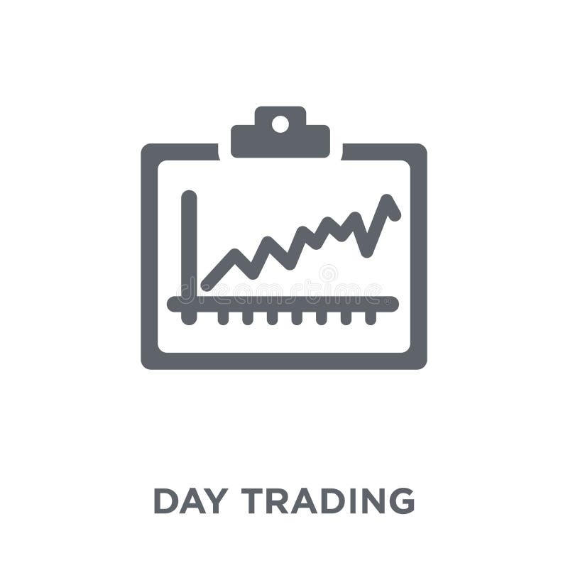 Trading Icon in Trendy Design Style. Trading Icon Isolated on White ...