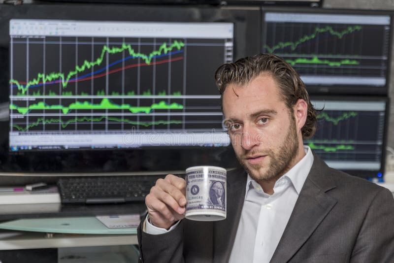 Day traider editorial stock photo. Image of market, business - 28932503