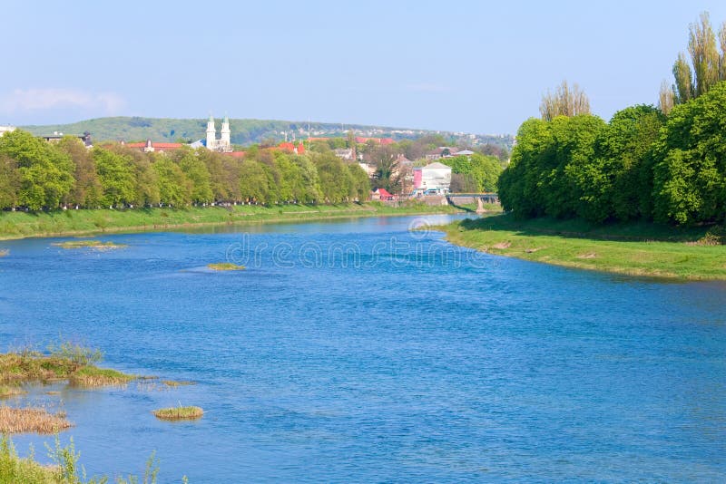 Urban river stock image. Image of urban, management, landscape - 67290879