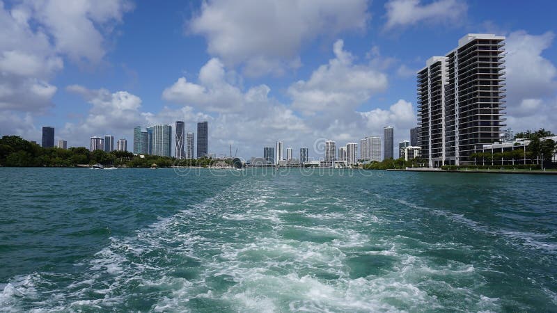 Bayside Marina in Miami, Florida USA Stock Image - Image of ...