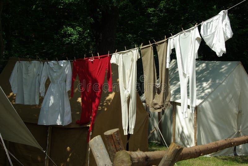 Day of washed clothes stock image. Image of washing, history - 66266945