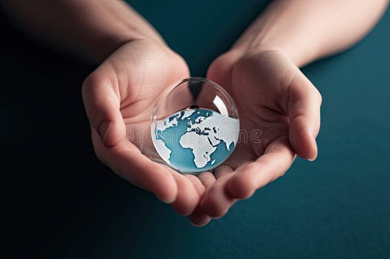 Day Water World Resources Scarcity Issue Environment Map World ...