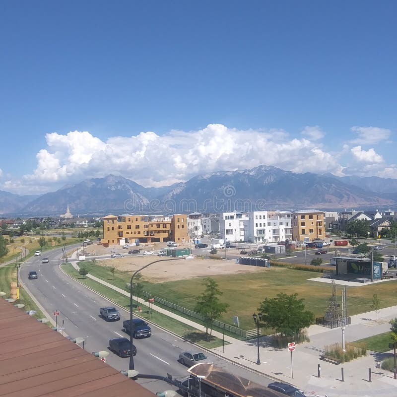 Daybreak Utah editorial stock image. Image of utah, lamdscape - 155686609