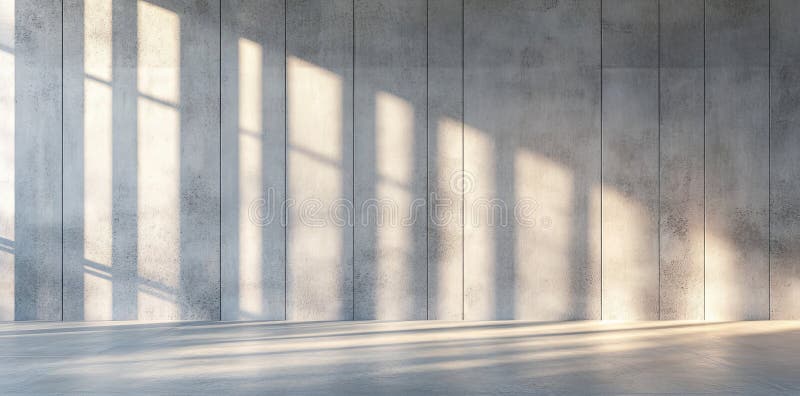 During Daylight, a Minimalist Space with Walls and Floors in Two Tones ...