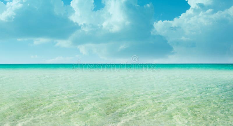 Daylight Ocean Water Surface Background Stock Photo - Image of tourism ...