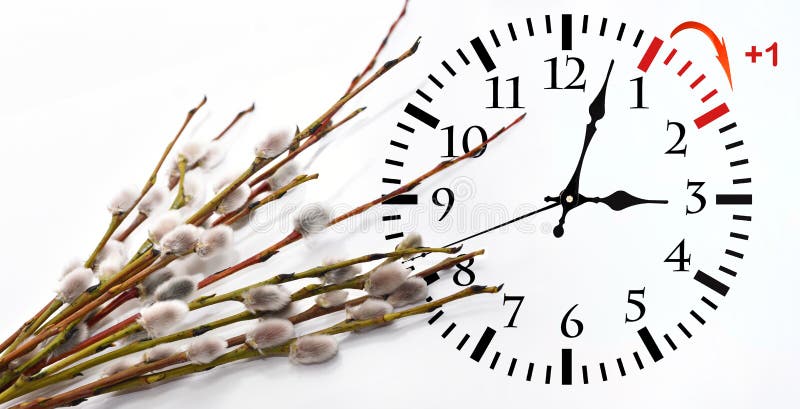 Daylight Saving Time. Change Clock To Summer Time. Stock Photo - Image ...