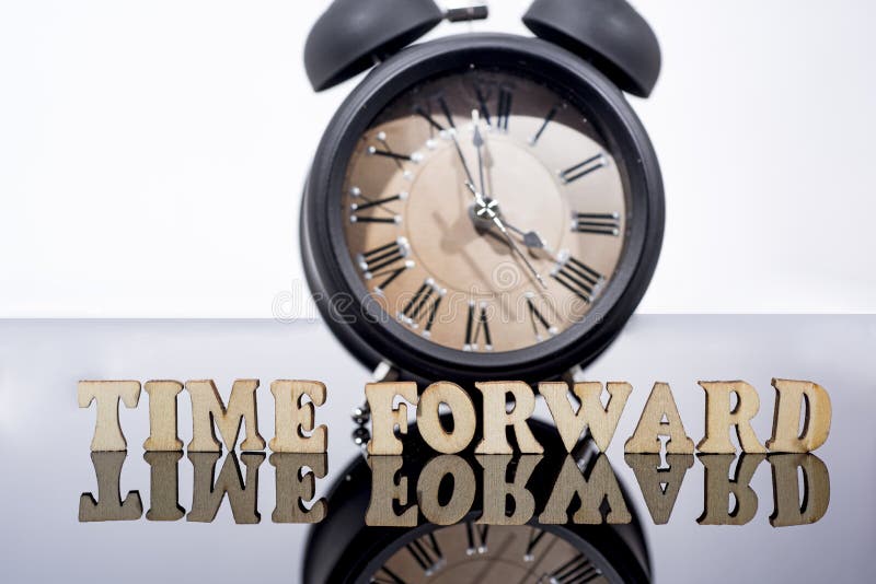 Daylight Saving Time. DST. Wall Clock Going To Winter Time. Turn Time ...