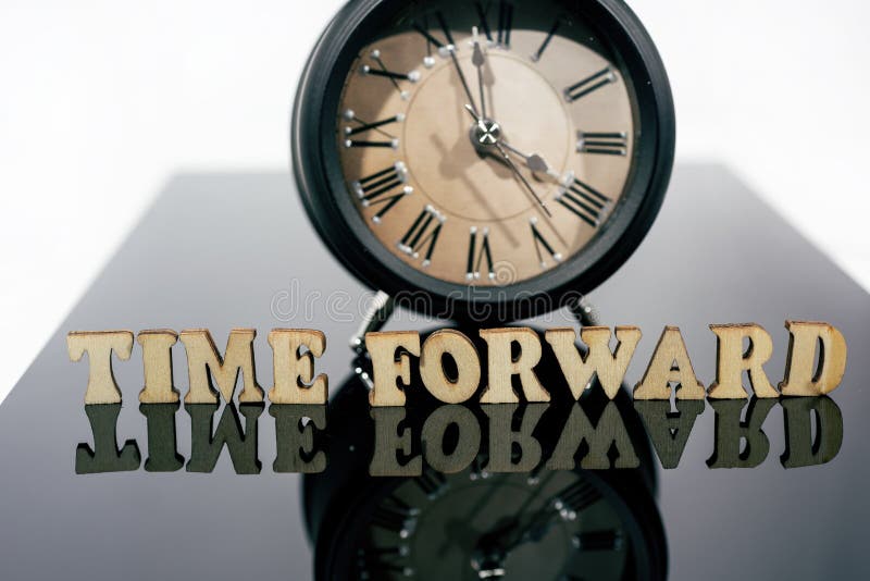 Daylight Saving Time. DST. Wall Clock Going To Winter Time. Turn Time ...