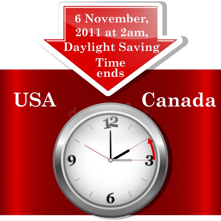 Daylight Savings Time Ends Stock Illustrations – 137 Daylight Savings ...