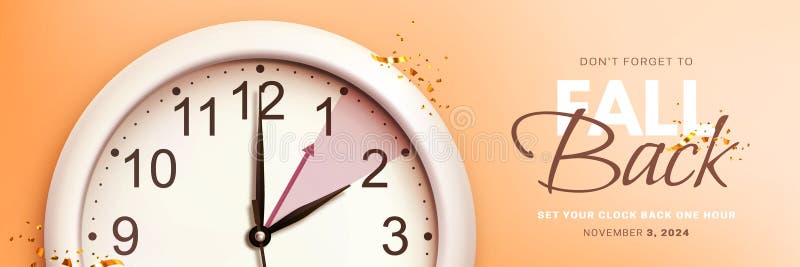 Daylight Savings Time Fall Backward Stock Illustrations – 130 Daylight ...