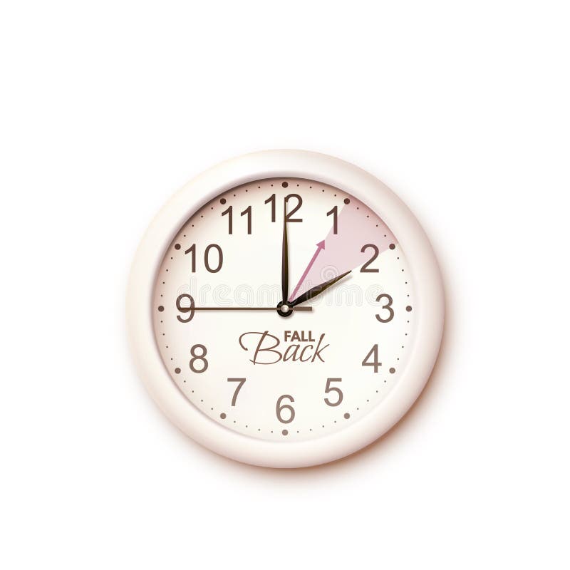 Daylight Savings Time Fall Backward Stock Illustrations – 139 Daylight ...