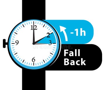 Fall Back One Hour Stock Illustrations – 222 Fall Back One Hour Stock ...