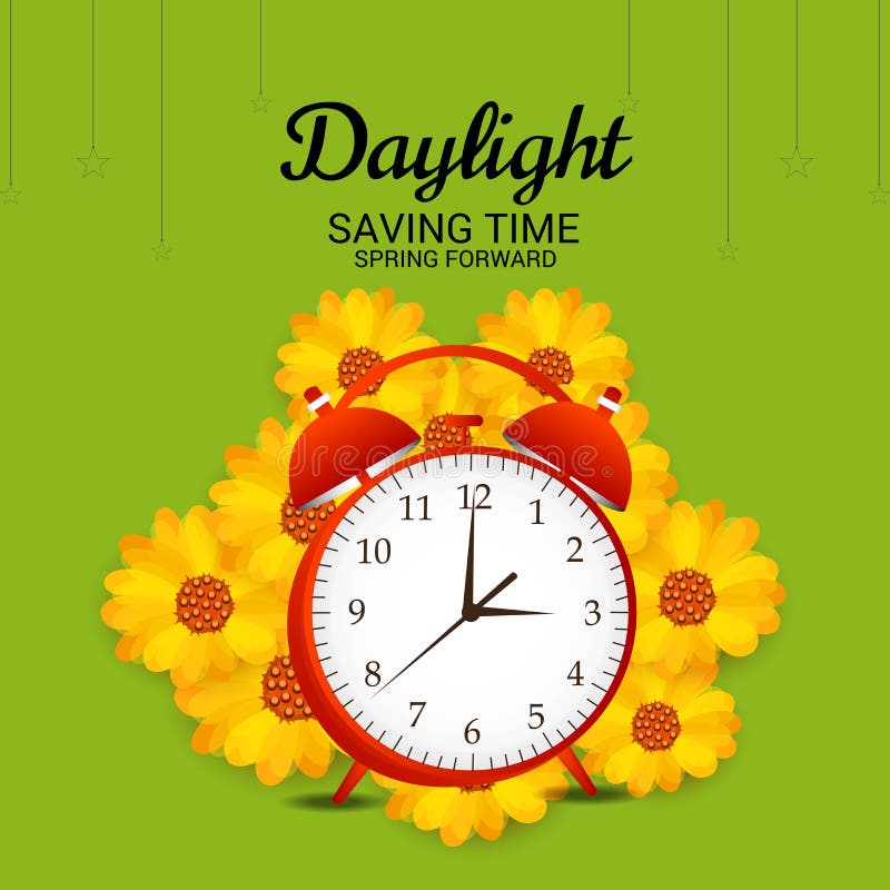 Daylight Saving Time Spring Forward Vector Stock Illustrations – 582 Daylight Saving Time Spring ...