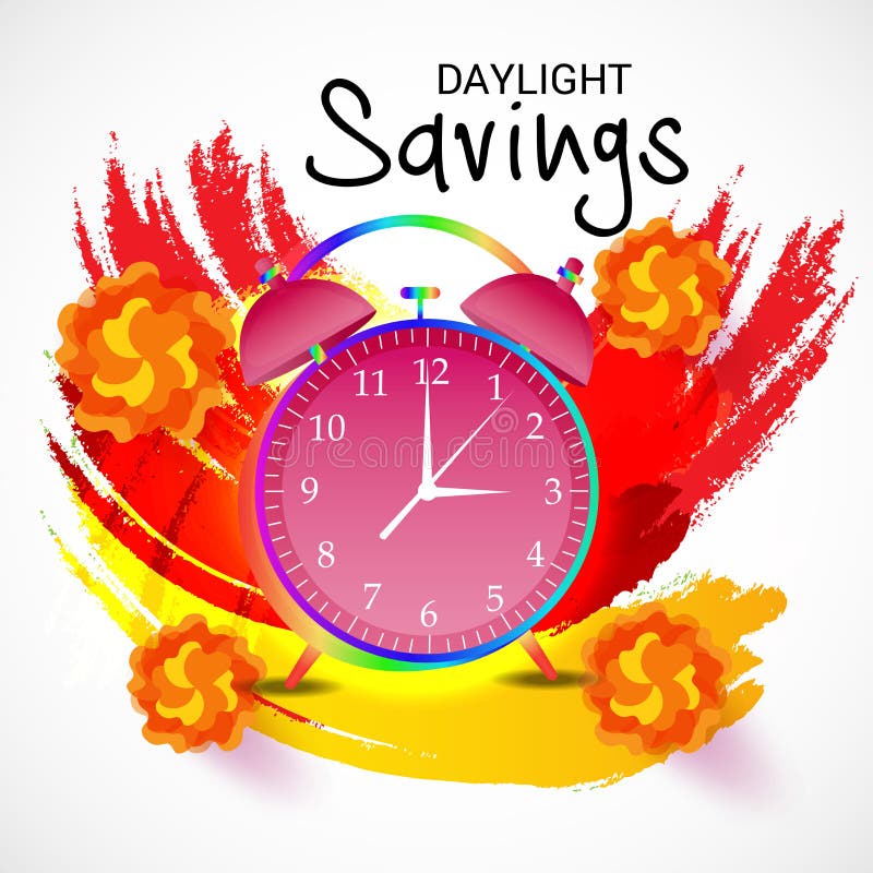 Daylight Saving Time stock illustration. Illustration of tick - 87679102