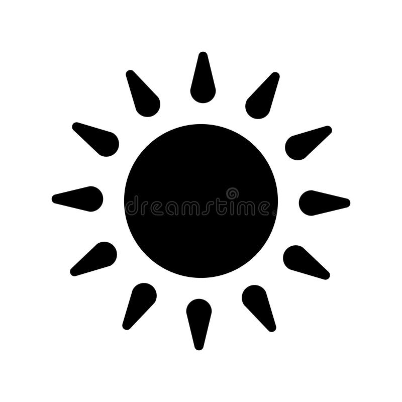 Daylight Vector Icon Which Can Easily Modify or Edit Stock Vector ...