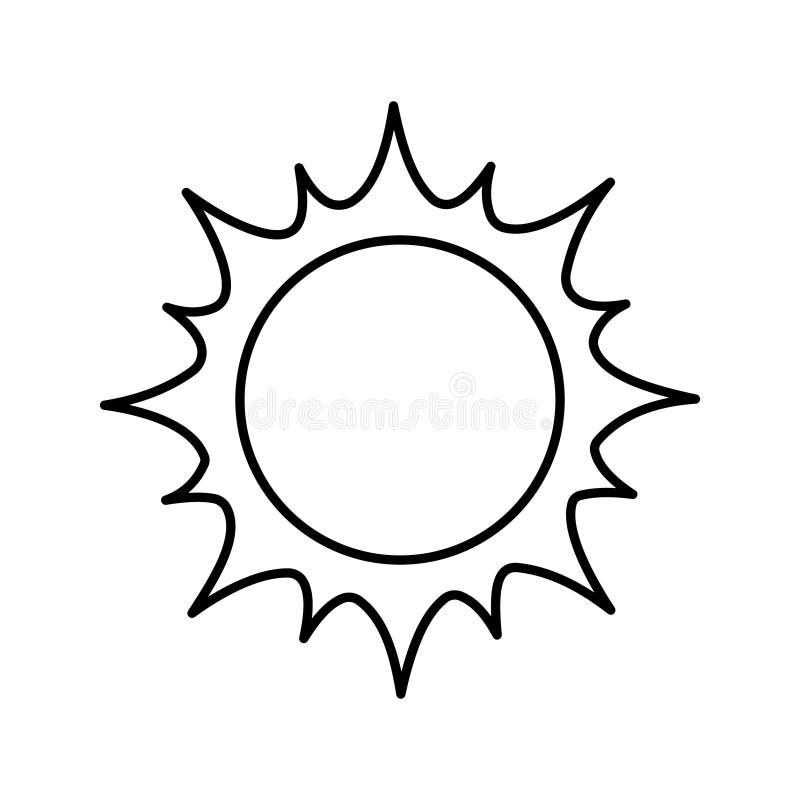 Daylight Vector Icon Which Can Easily Modify or Edit Stock Vector ...