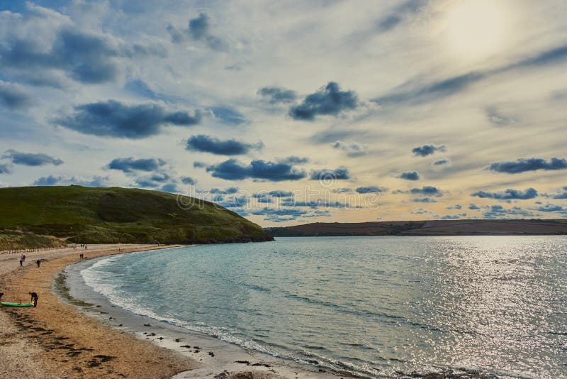 Daymer Bay, Cornwall stock photo. Image of european - 133397940