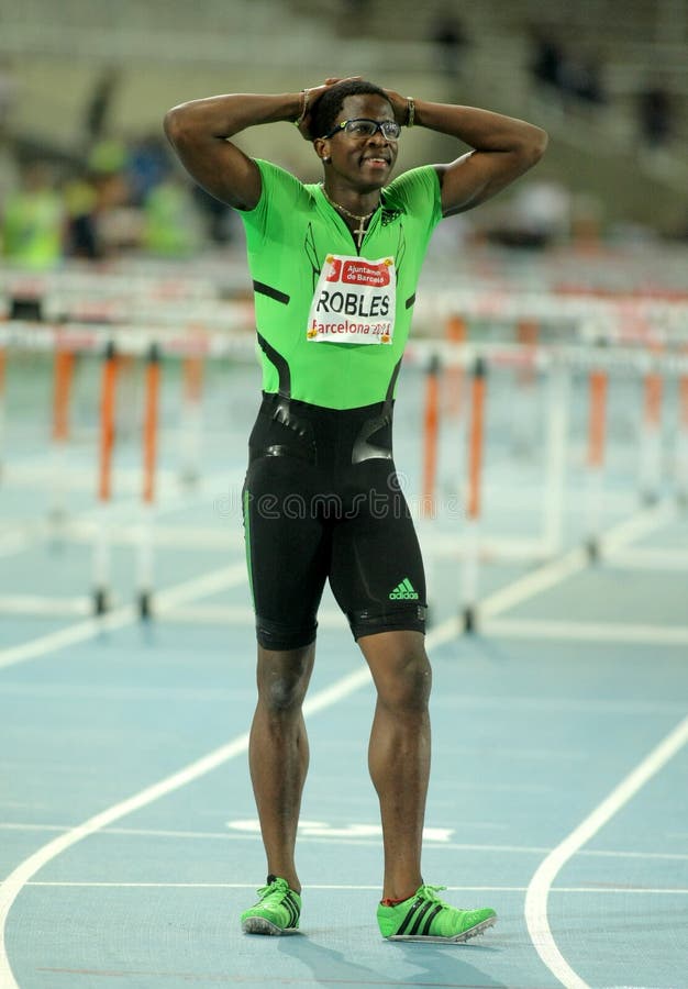 Dayron Robles of Cuba editorial image. Image of race - 20431460