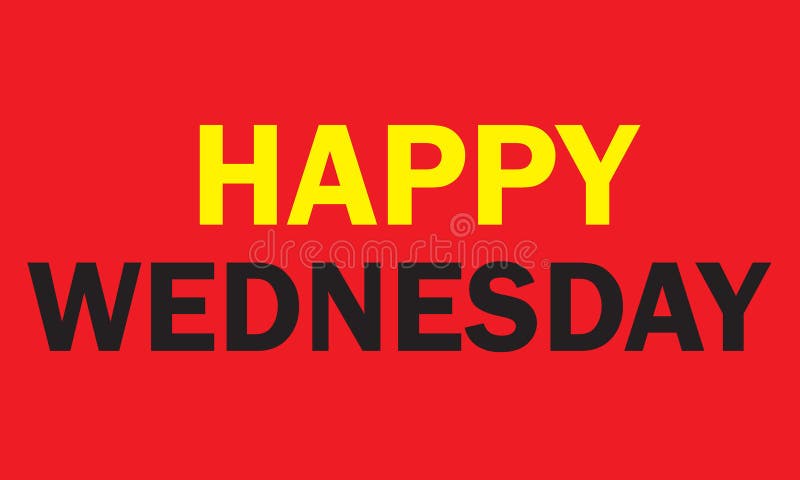 DAYS - Colourful Day Word - Wednesday Stock Illustration - Illustration ...