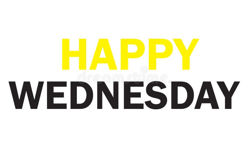 DAYS - Colourful Day Word - Wednesday Stock Illustration - Illustration ...