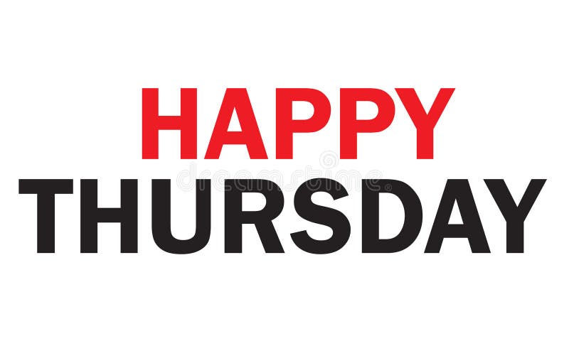 DAYS - Colourful Day Word - Thursday Stock Illustration - Illustration ...