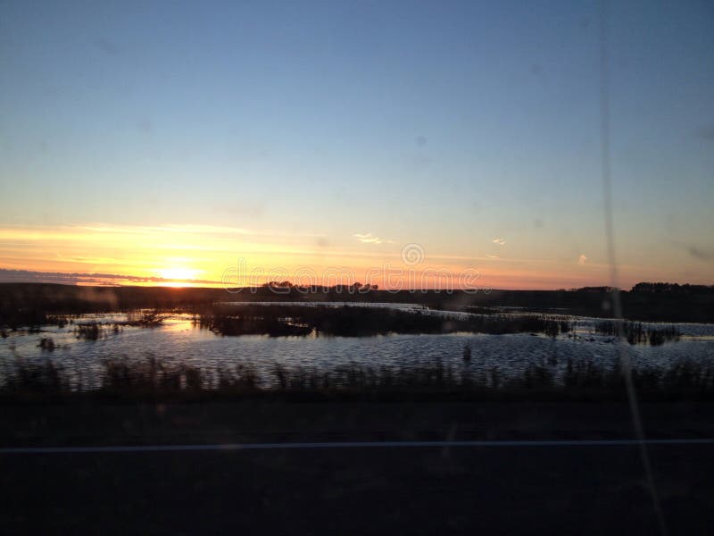 Days end stock photo. Image of afterglow, landscape, phenomenon - 48342032