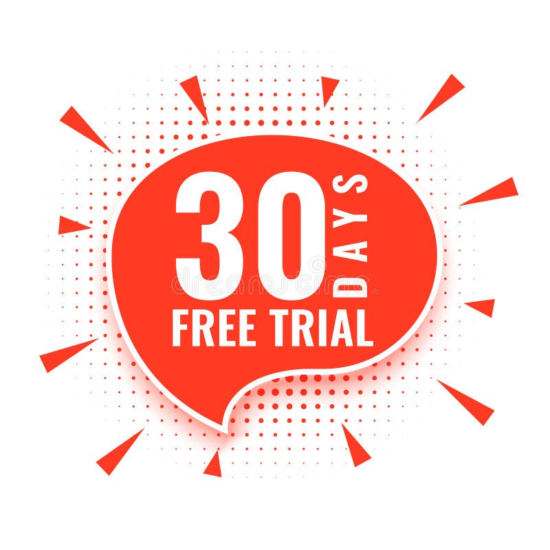 Days Free Trial Emblem. 7 14 30 60 90 Days Trial. Vector Stock ...