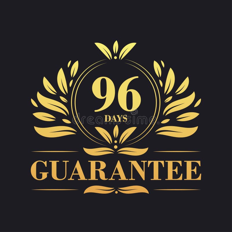96 Days Guarantee Logo Vector, 96 Days Guarantee Sign Symbol Stock ...