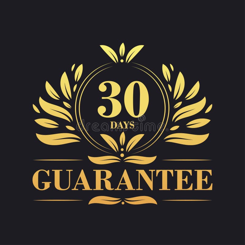 30 Days Guarantee Logo Vector, 30 Days Guarantee Sign Symbol Stock ...