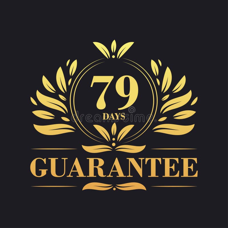 79 Days Guarantee Logo Vector, 79 Days Guarantee Sign Symbol Stock ...
