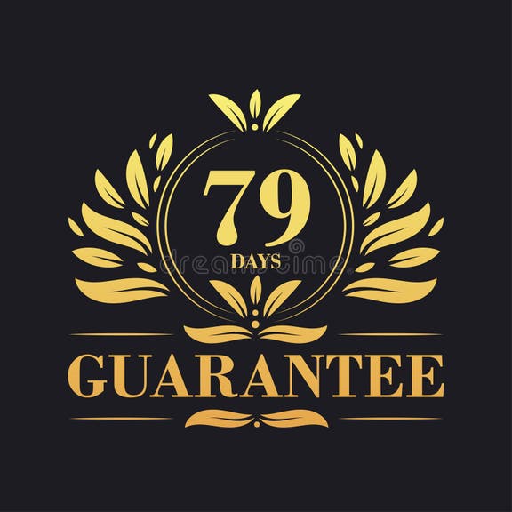 79 Days Guarantee Logo Vector, 79 Days Guarantee Sign Symbol Stock ...