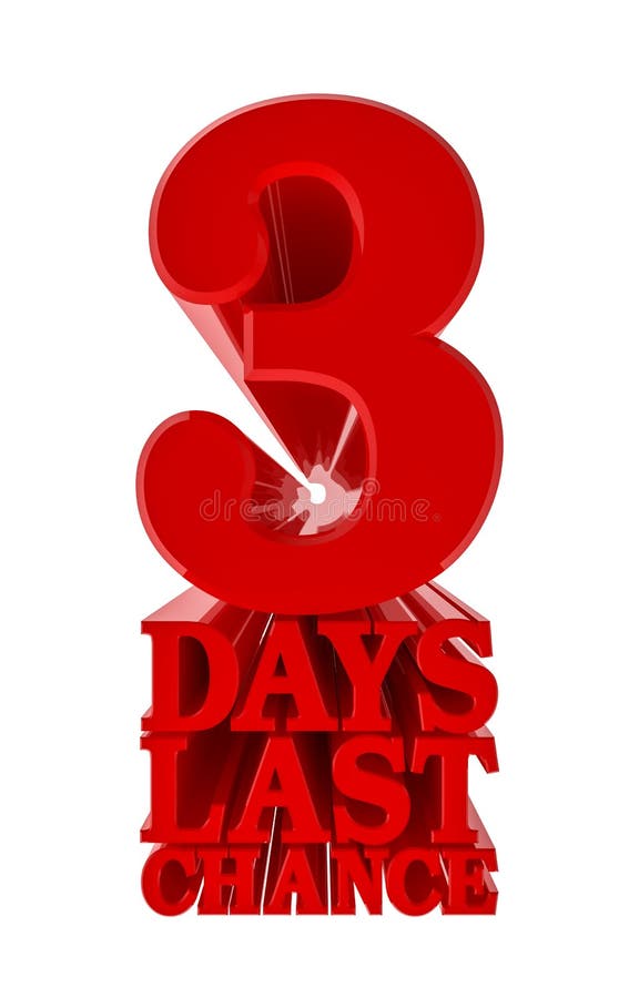 Last 3 Days Sale Banner Red Stock Illustrations – 16 Last 3 Days Sale ...